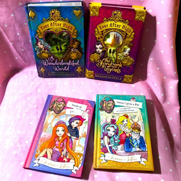 Mattel | Other | Ever After High Book Series Bundle Set Of 4 Hardcover ...
